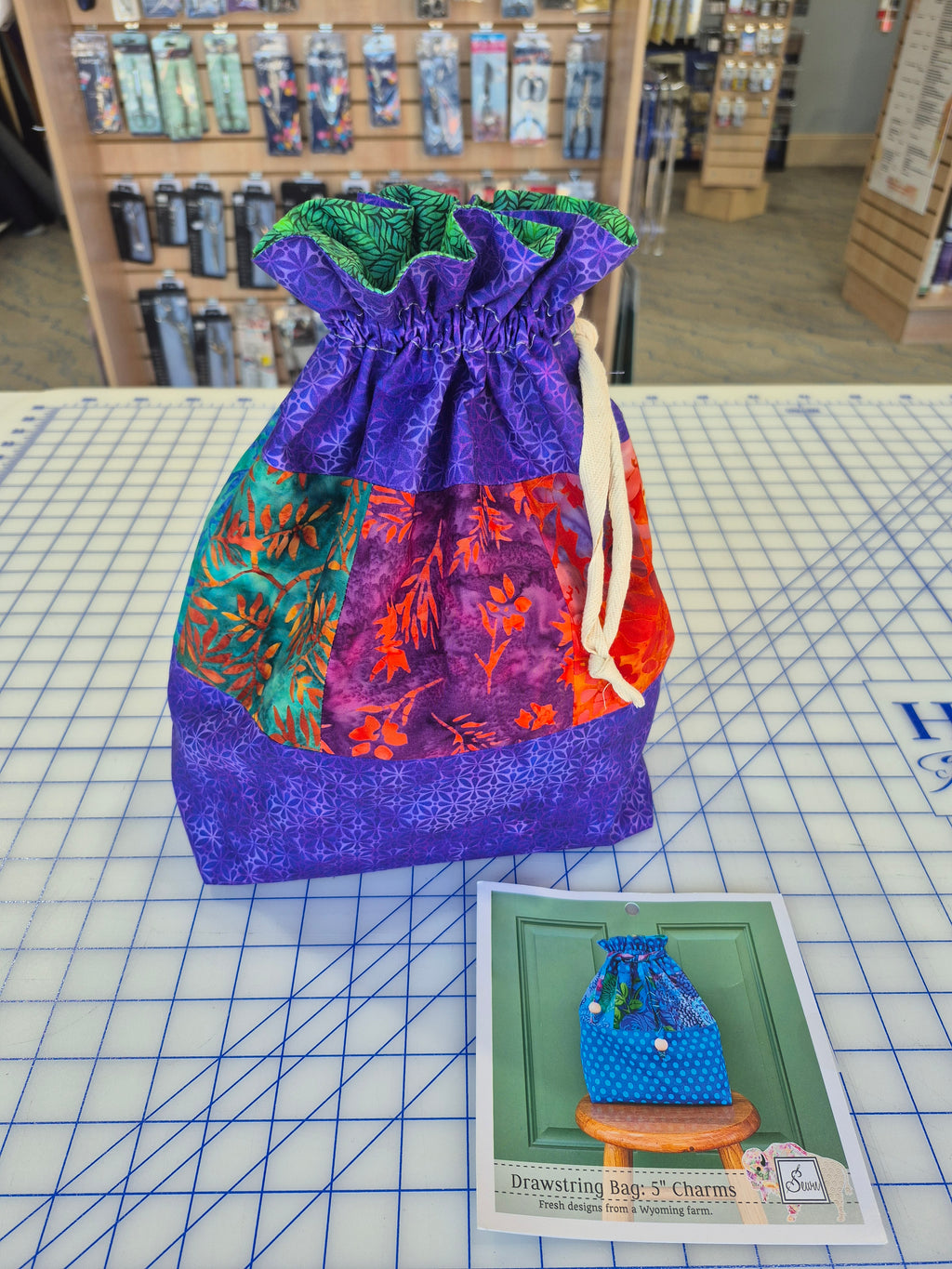 Easy Drawstring Bag -- Mar 28
